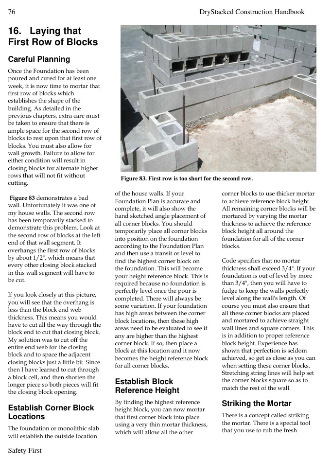 Dry Stacked Construction Handbook is your builder guide. - DryStacked ...
