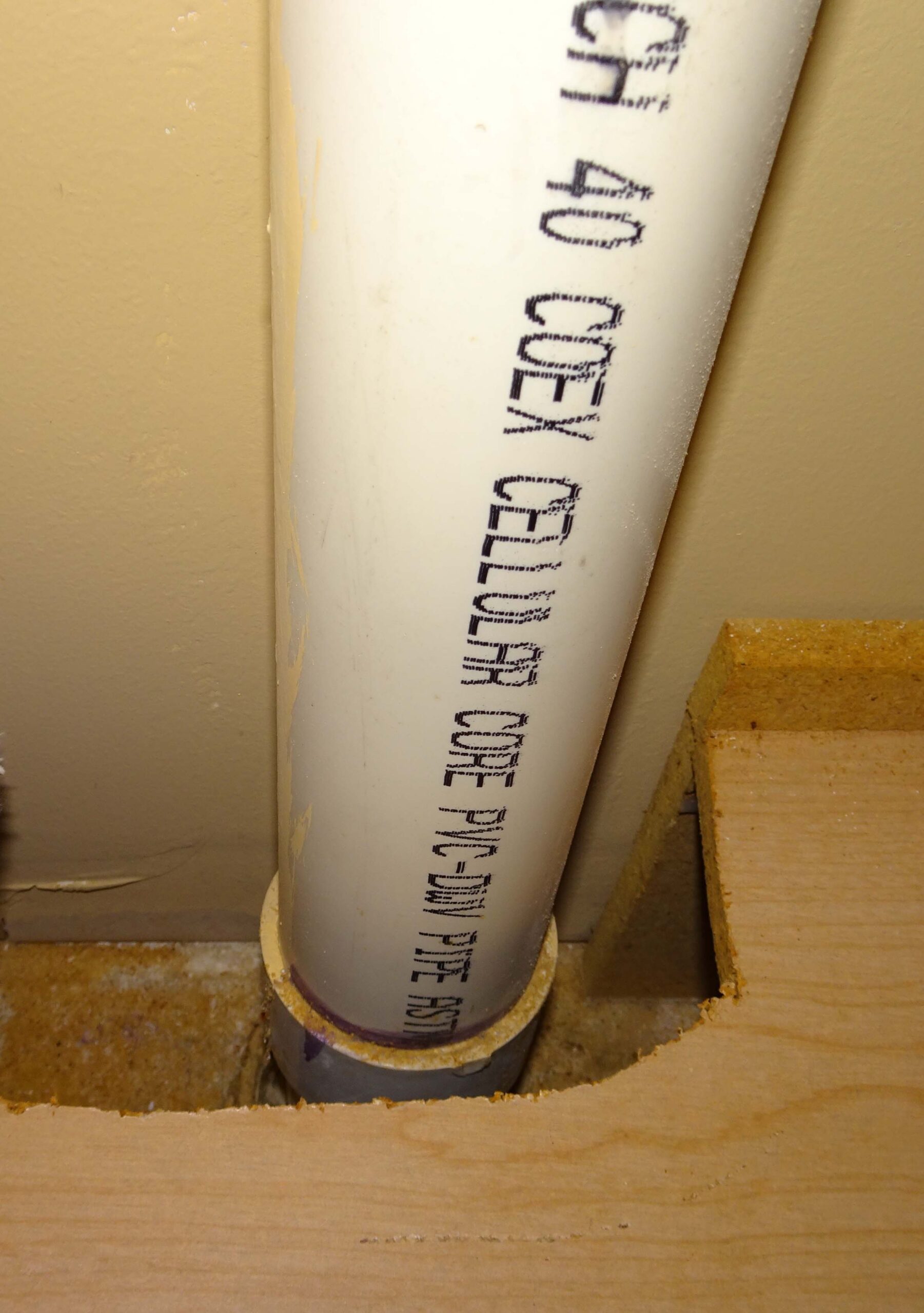 Plumbing for dry stacked block walls - DryStacked Block Homes